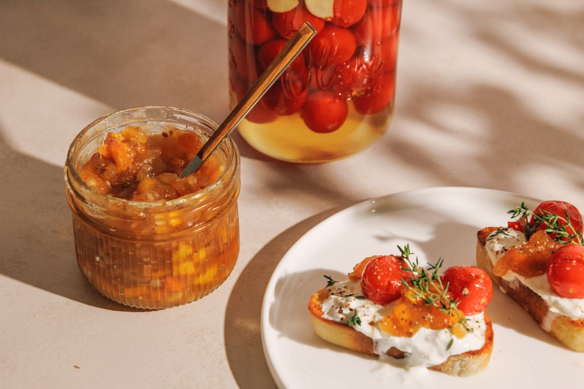 Brotzeit mit Sauerteig & Fermenten – Lieblingsglas